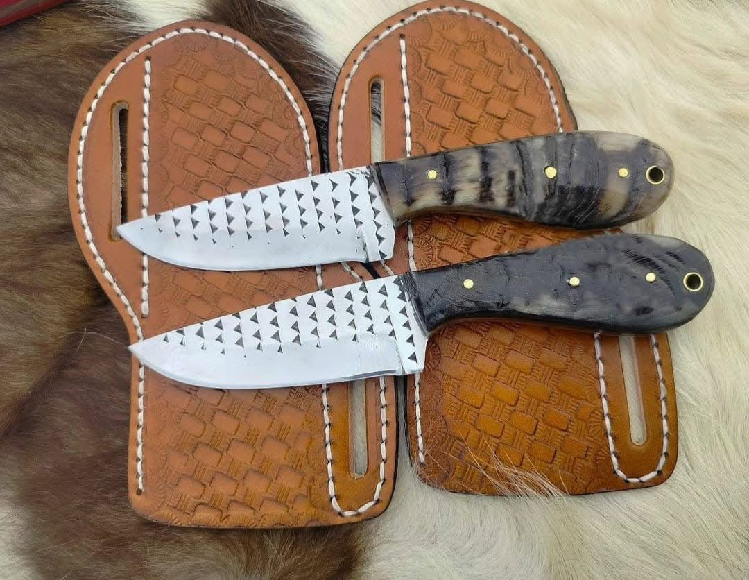 Rustic Cowboy Everyday Carry Knife – 8" Fall Edition Steel Blade, Shee ...