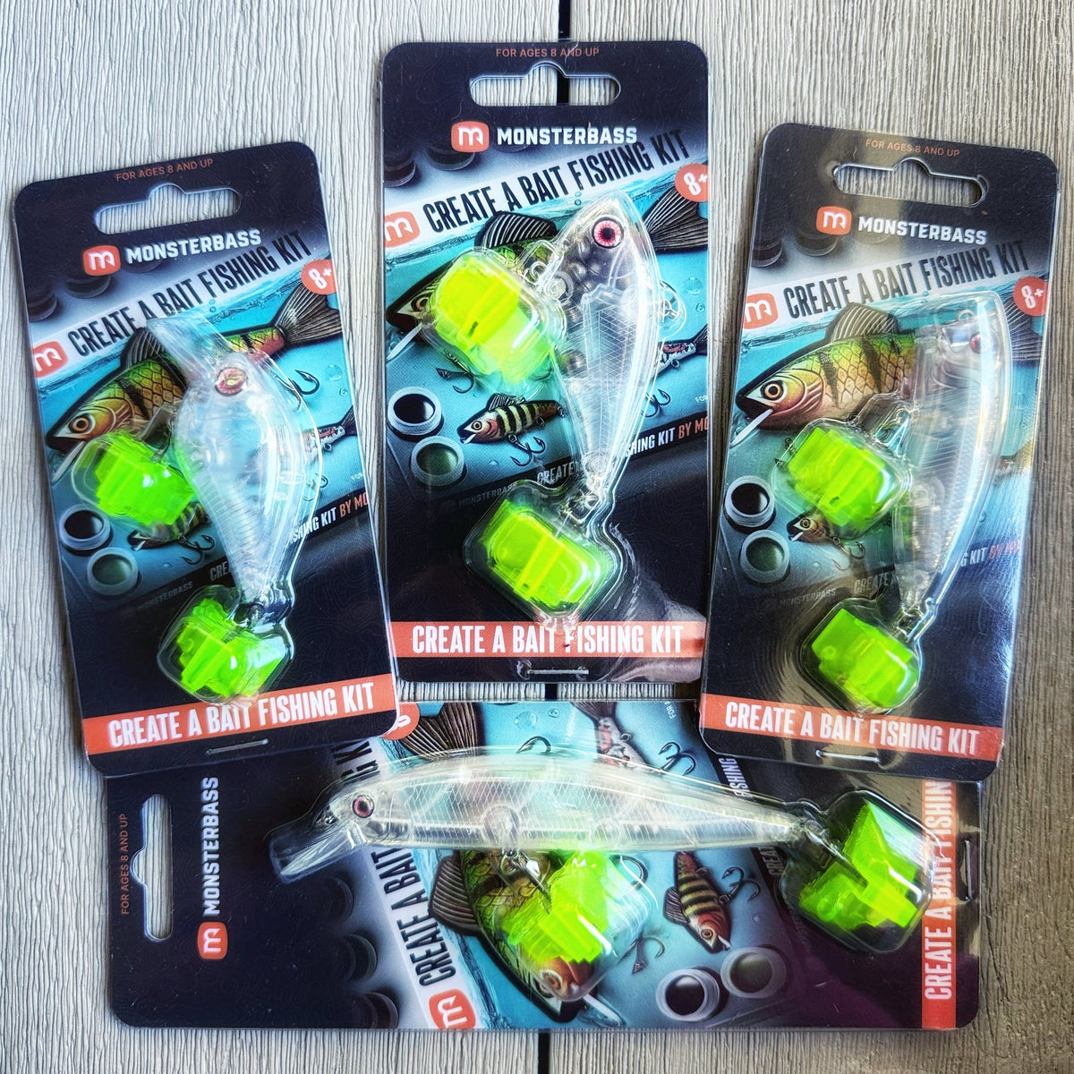 Create A Bait - Kid's Fishing Kit – MONSTERBASS