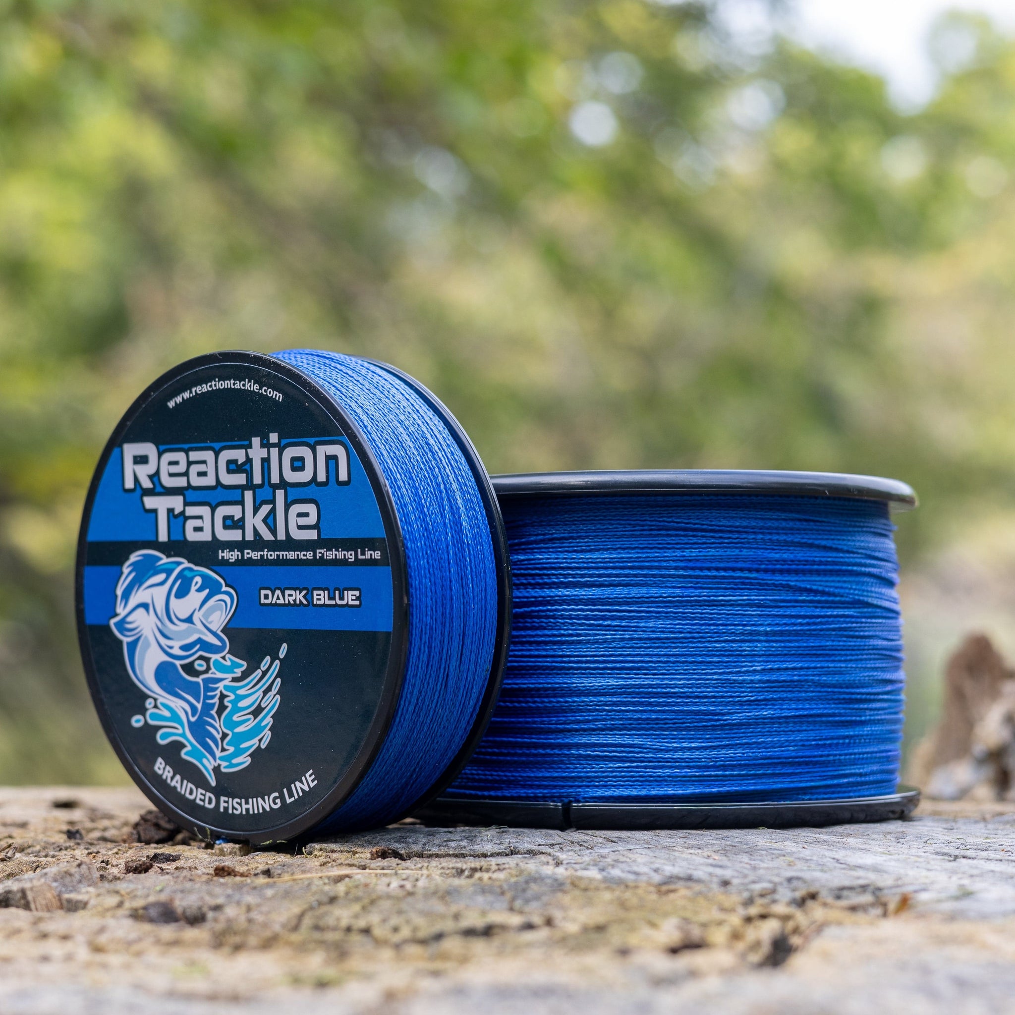Reaction Tackle Braided Fishing Line - Dark Blue – MONSTERBASS