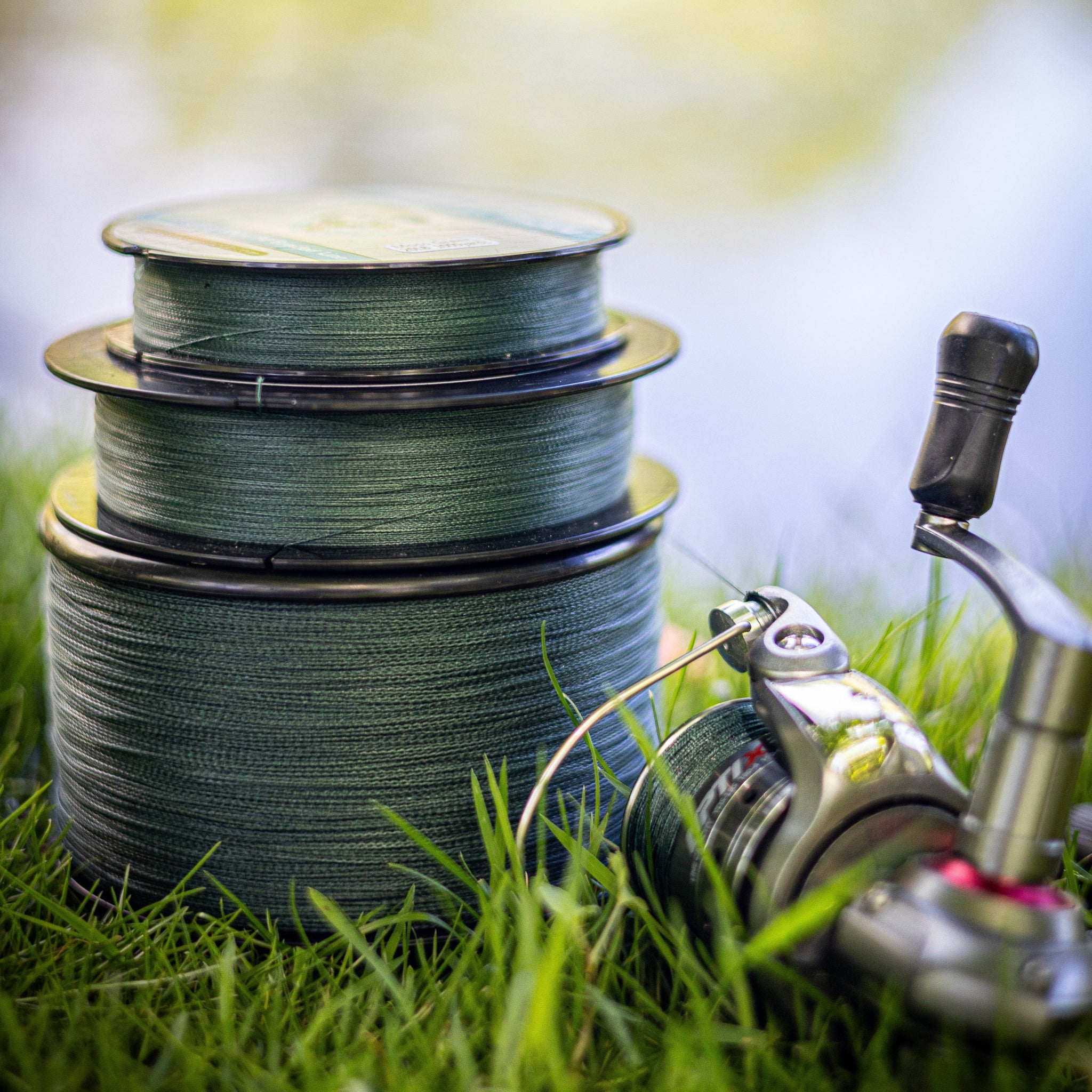 Reaction Tackle Braided Fishing Line - Moss Green – MONSTERBASS