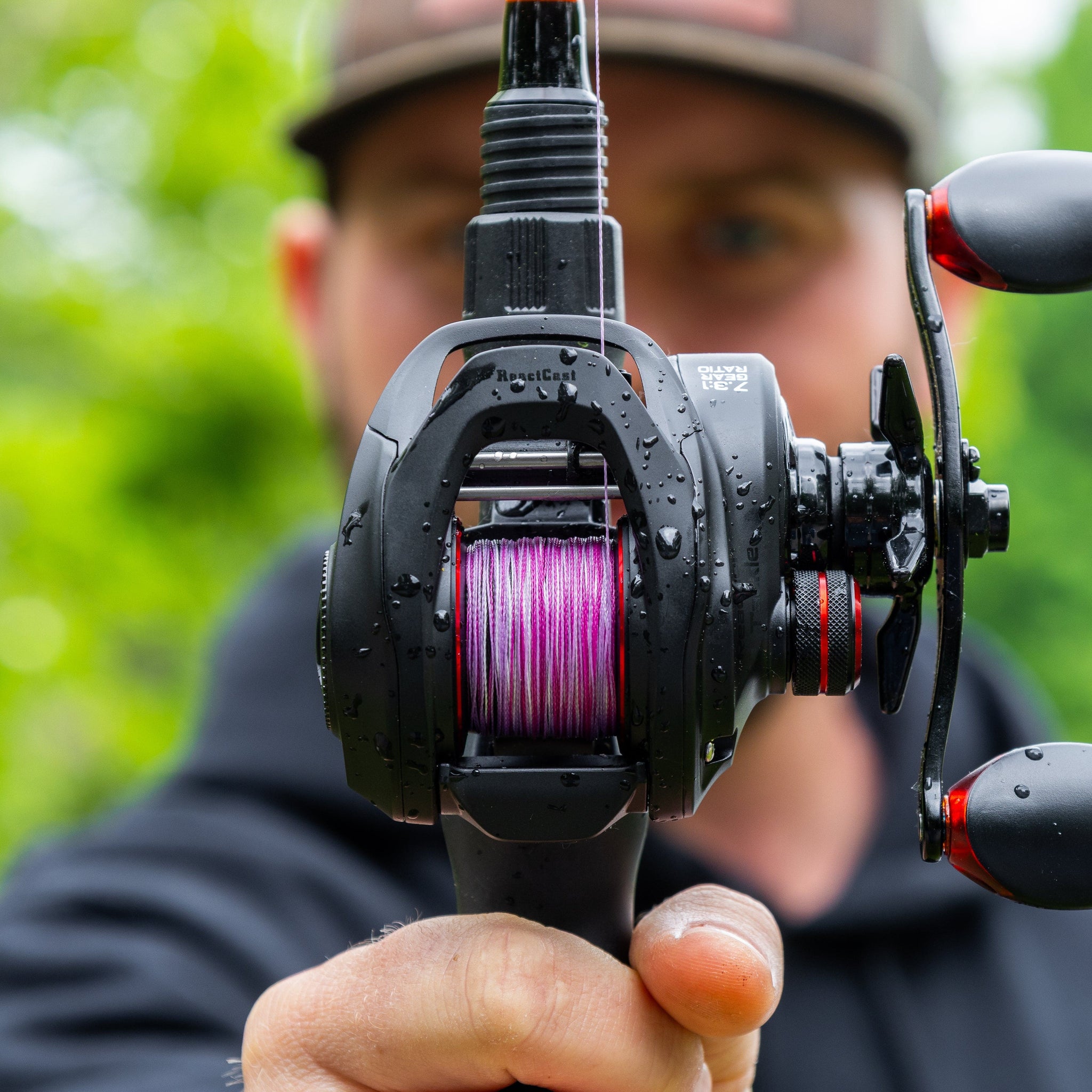 Reaction Tackle Braided Fishing Line - Pink Camo - NEW – MONSTERBASS