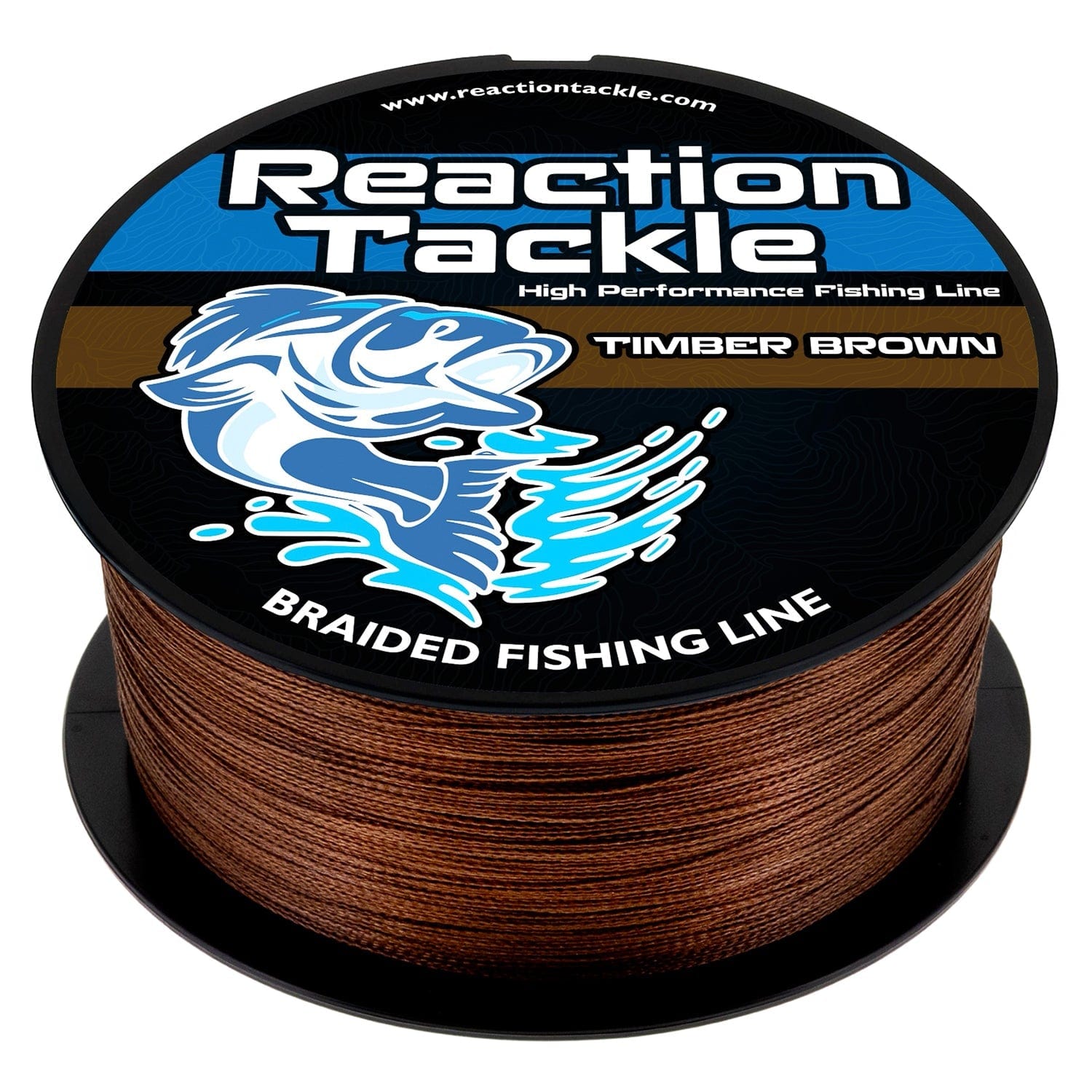 Reaction Tackle Braided Fishing Line - Timber Brown - NEW – MONSTERBASS