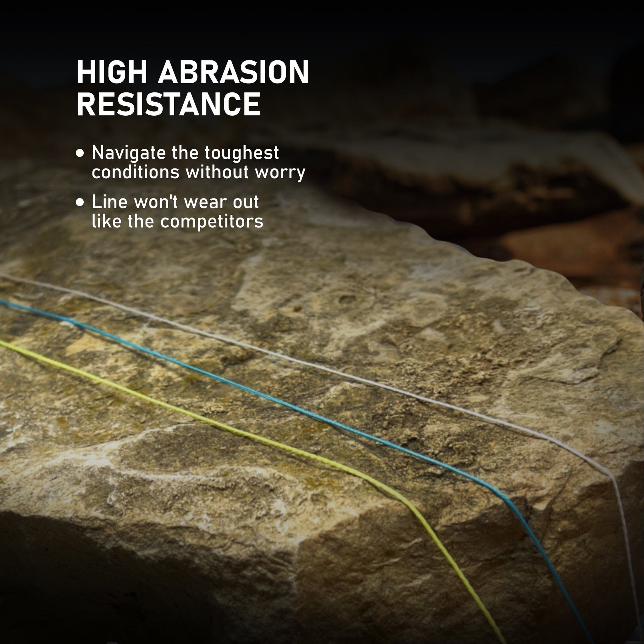 Reaction Tackle Braided Fishing Line - White – MONSTERBASS