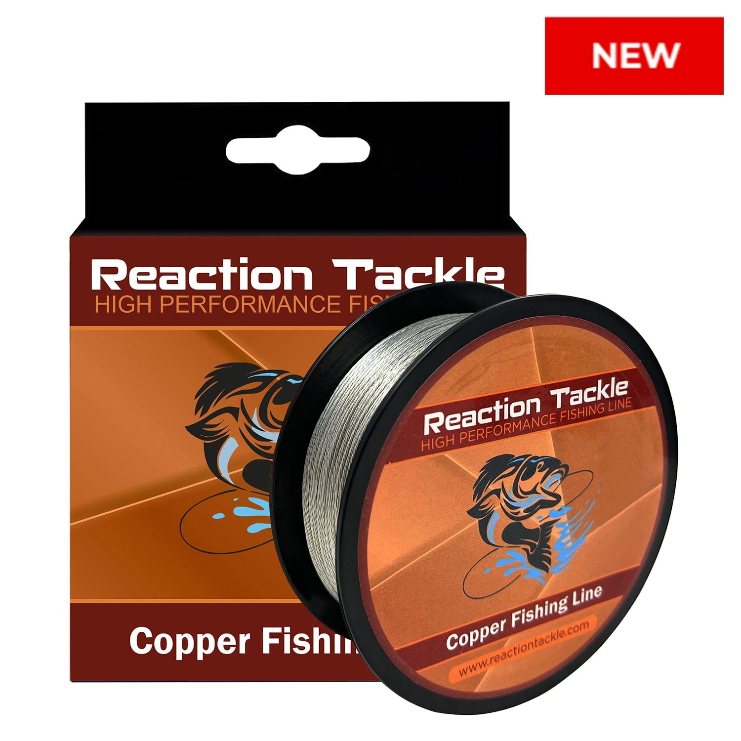 Reaction Tackle Copper Fishing Line - Trolling Wire - Tin Coated - New ...