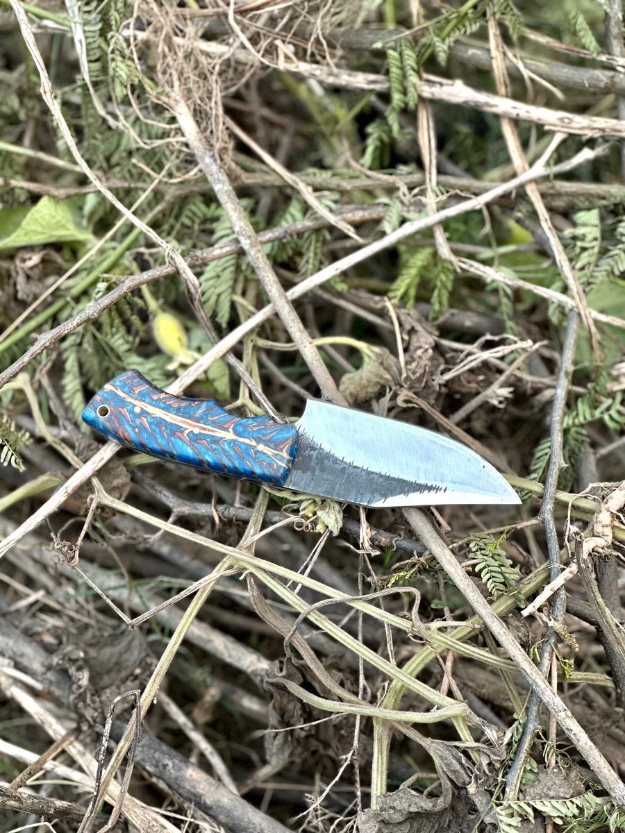 Good Hunting Knives – 9" Handmade J2 Steel Blade with Epoxy Resin Hand ...